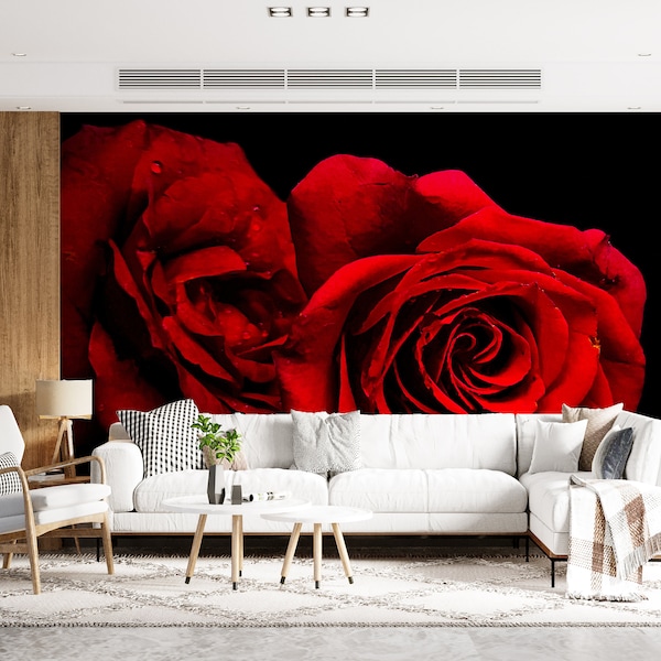 Rose Wallpaper - Etsy