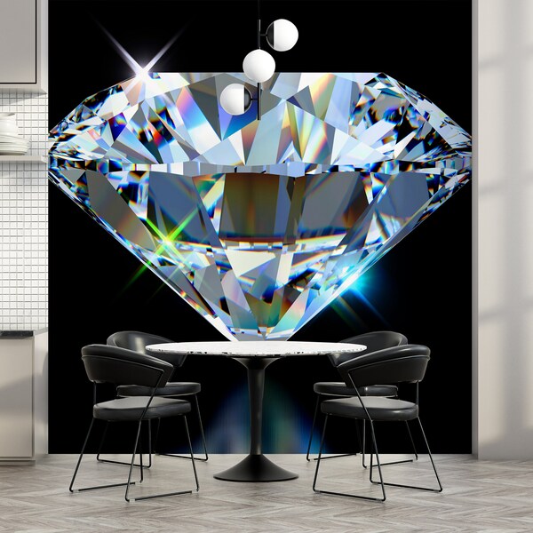 Diamond Wallpaper - Etsy