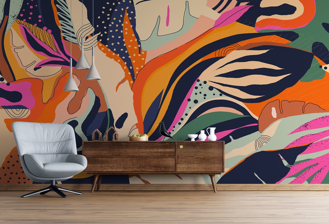 Removable Wallpaper-temporary Wallpaper-peel Stick - Etsy