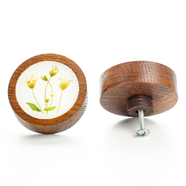 Flower Drawer Knob - Etsy