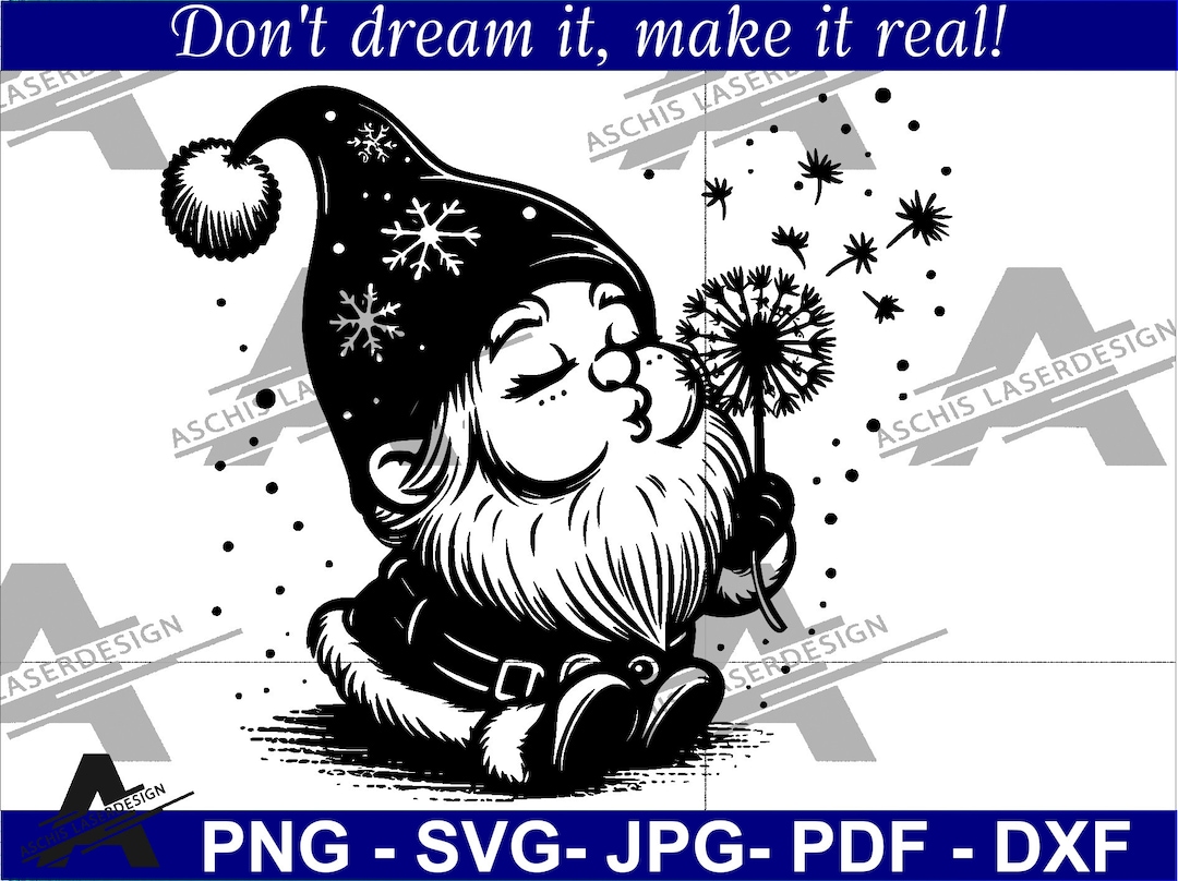 Christmas Elf Dxf, Svg, Pdf, Png - Etsy