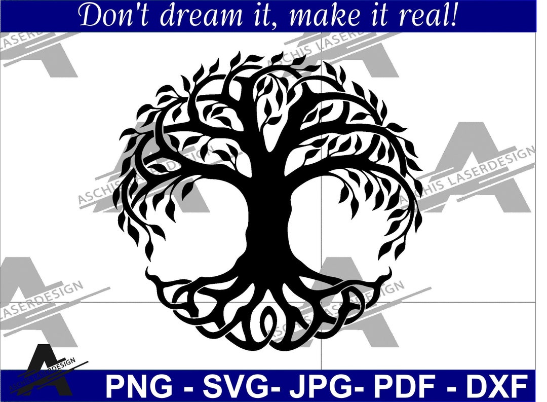 Tree of Life for Laser, Cutter, Printer or CNC Machines - Etsy