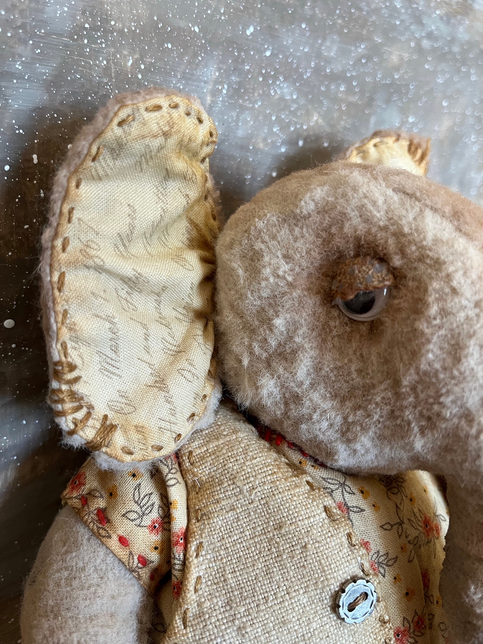 Handmade Teddy Bear Artisan Stuffed Plush Toy Collectible - Etsy
