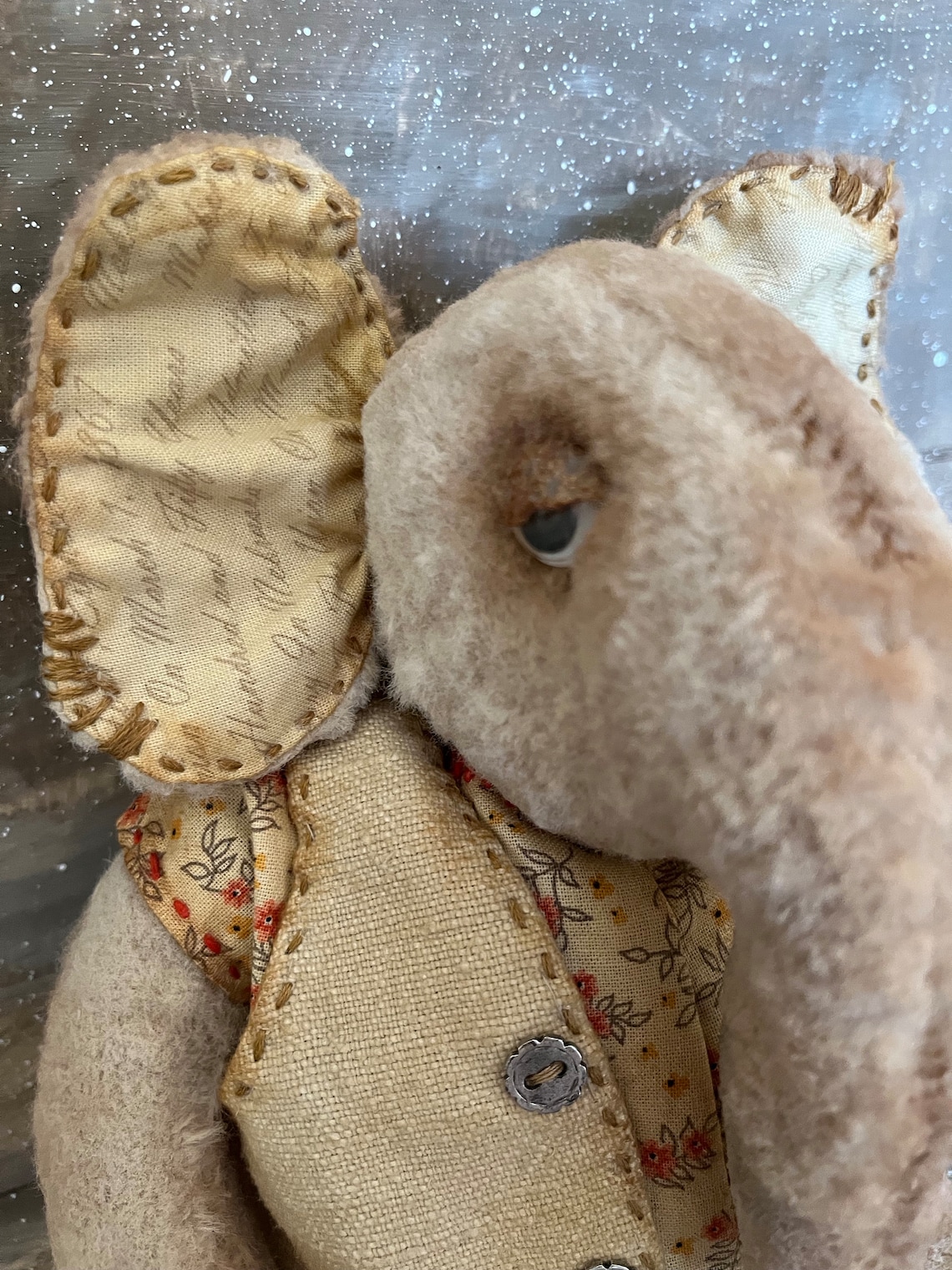 Handmade Teddy Bear Artisan Stuffed Plush Toy Collectible - Etsy