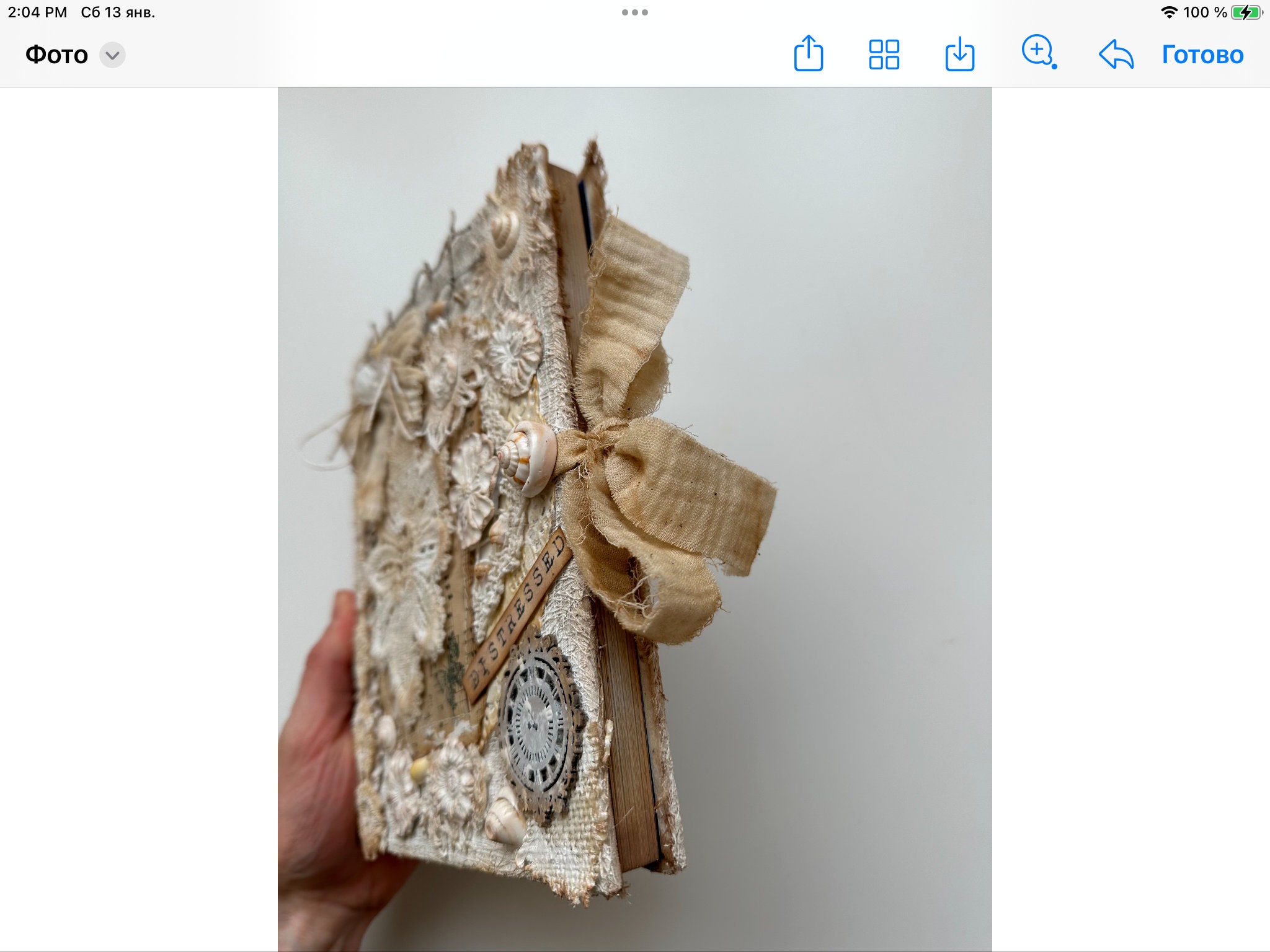 Vintage. Journal. Handmade. Shabby Chic. Gift Album. Notebook - Etsy