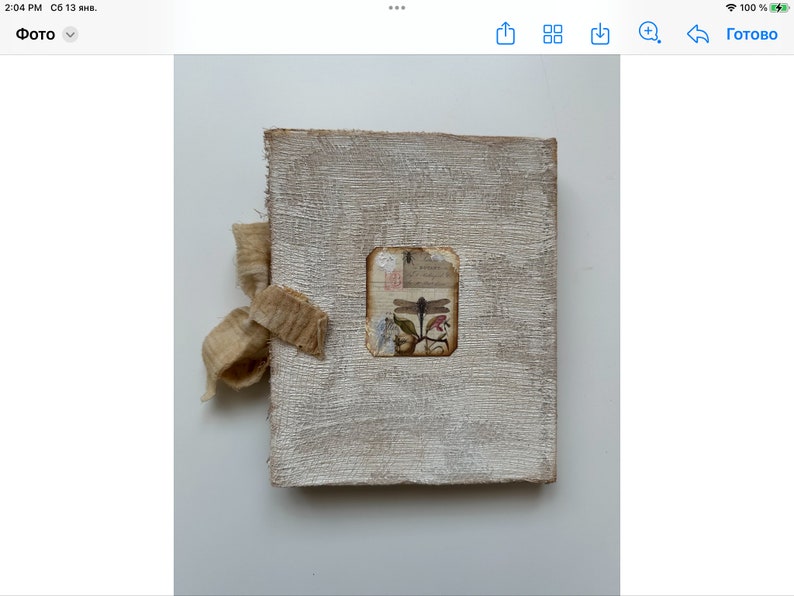 Vintage. Journal. Handmade. Shabby Chic. Gift Album. Notebook - Etsy