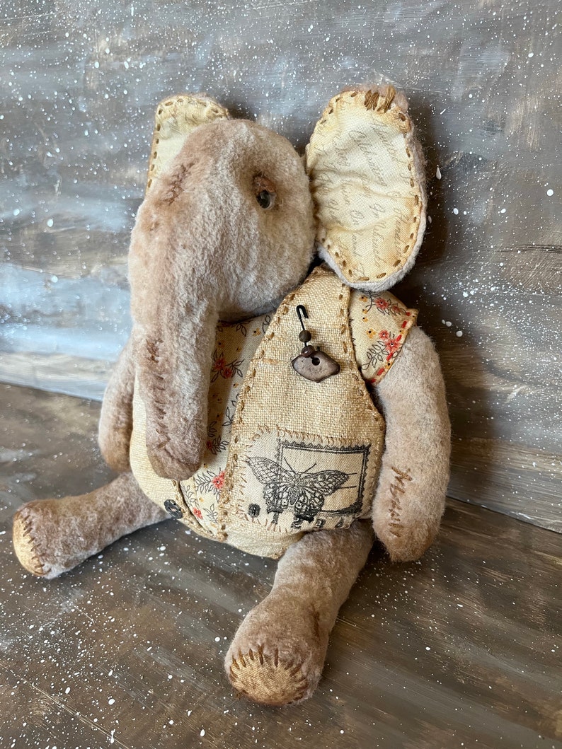 Handmade Teddy Bear Artisan Stuffed Plush Toy Collectible - Etsy