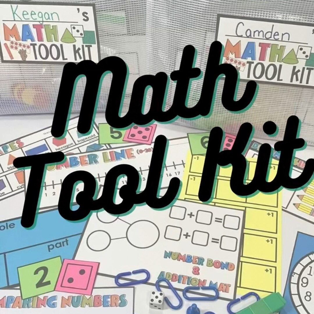 Homework Buddy Math Tool Kit - Etsy