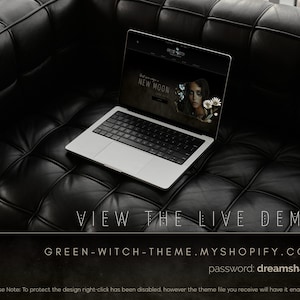 Green Witch Shopify Theme, Premium Magic Shopify Theme, Herbalist ...