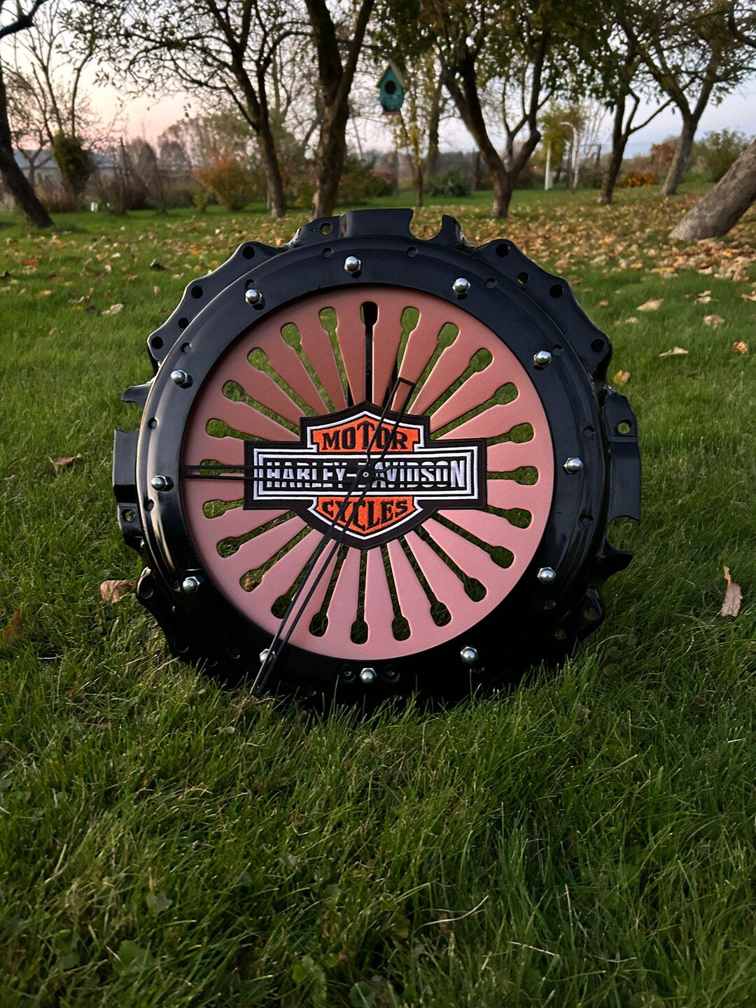 SCANIA Metal Freestanding Clock ART, Handicraft - Etsy