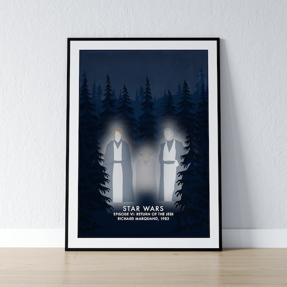 Star Wars Poster Episode VI: Return of the Jedi A3 & A4 - Etsy UK