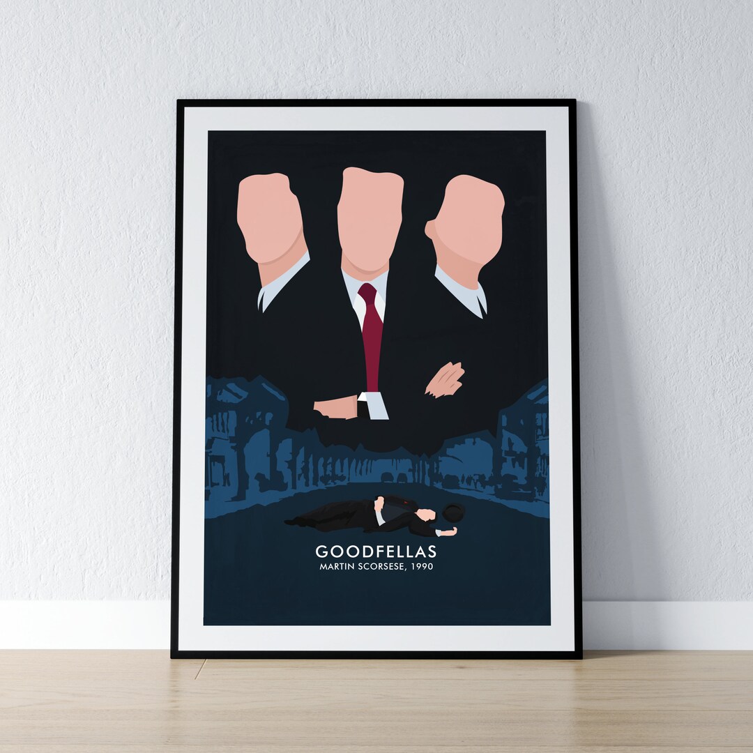 Goodfellas Poster - A3 & A4 Prints - Minimalist Movie Poster Print ...