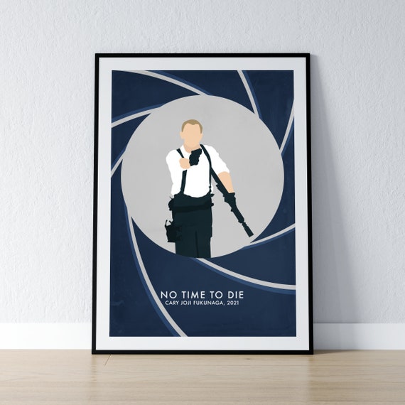 No Time to Die Poster James Bond Poster A3 & A4 Prints - Etsy UK