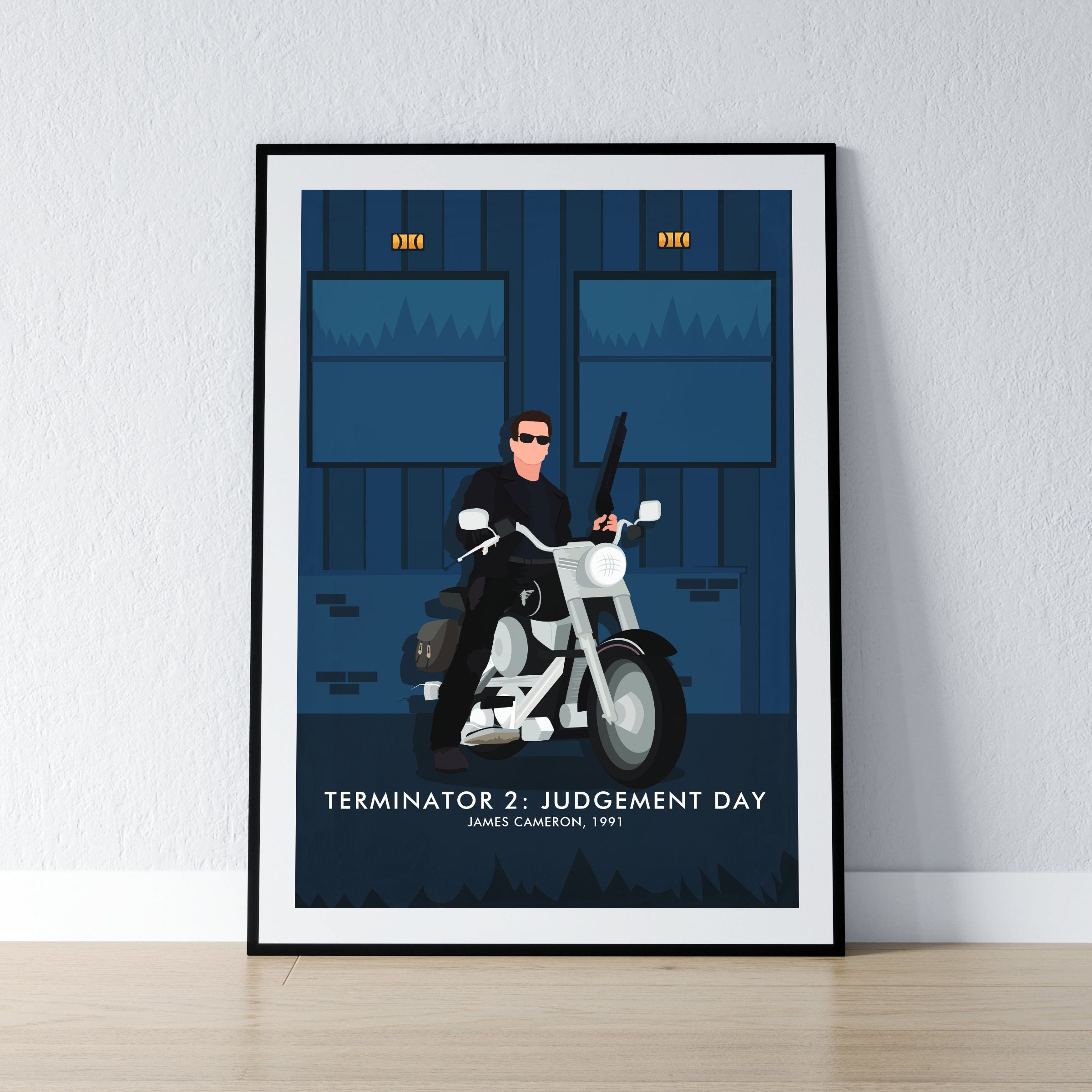 Terminator Poster T2: Judgement Day A3 & A4 Prints - Etsy UK