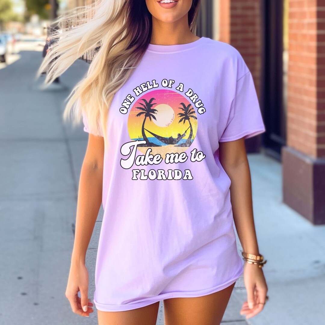 Take Me to Florida, Tortured Poets T-shirt, Taylor Florence Tropical ...