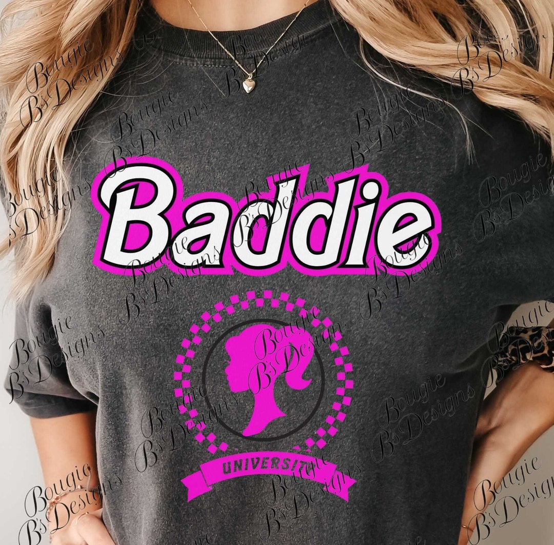 Baddie University PNG SVG Baddie Vibes 90s Inspired - Etsy