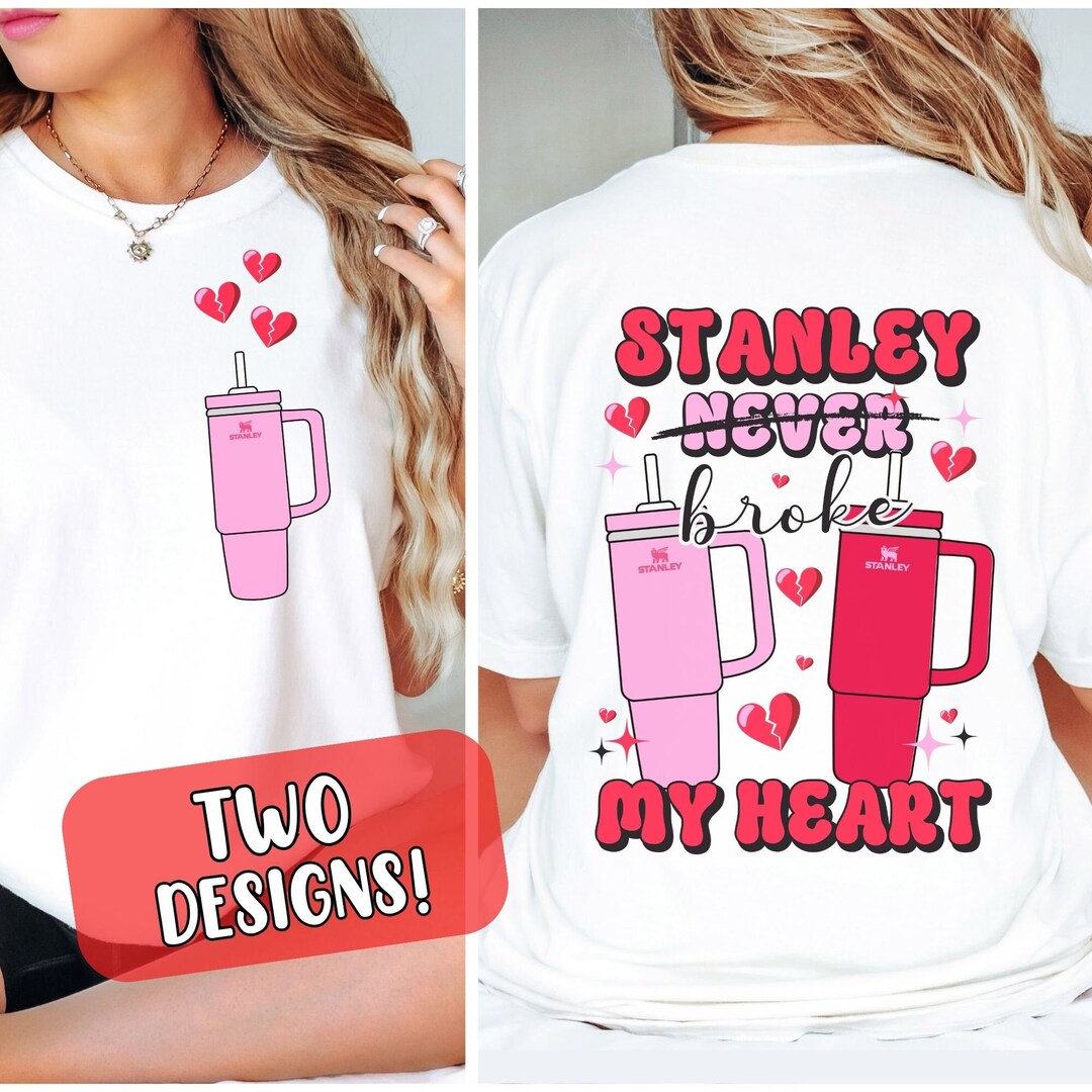 Stanley Valentines Tumblers PNG Valentines Day Stanley Cup Custom ...