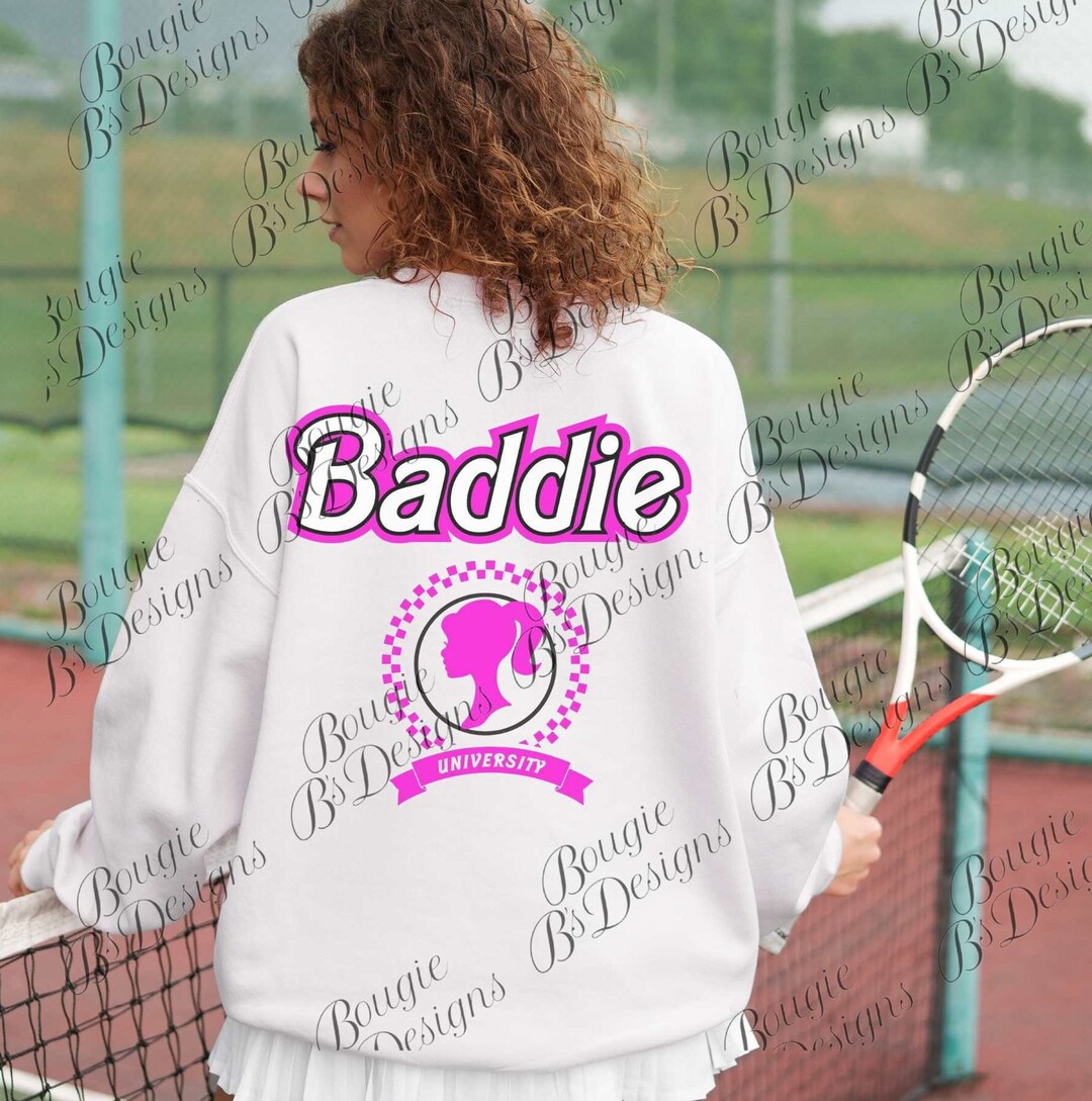 Baddie University PNG SVG Baddie Vibes 90s Inspired Instant Download ...