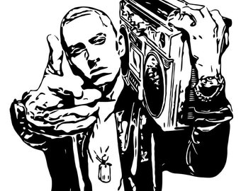 Eminem Clip Art - Etsy
