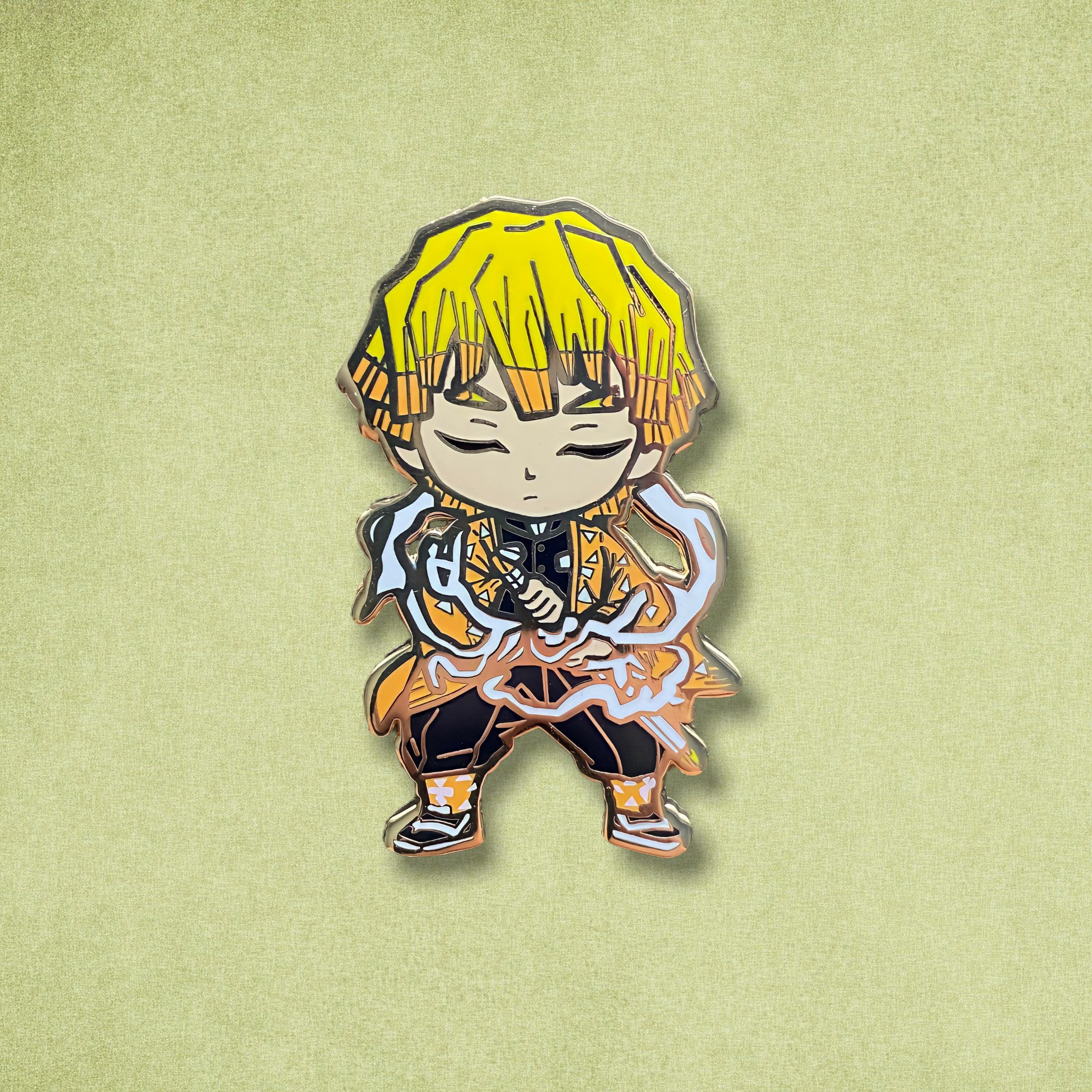 Tengen Chibi Demon Slayer Enamel Pin - munimoro.gob.pe