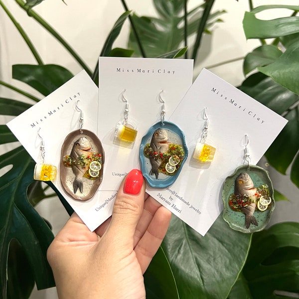 Polymer Clay Fish - Etsy