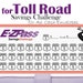 Toll Road Savings Challenge, Printable Savings Challenge, A6 Budget ...