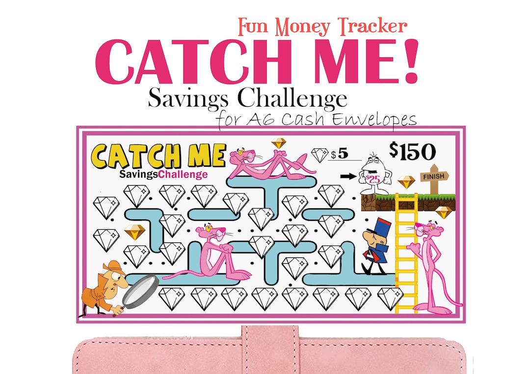 Fun Game Savings Challenge, A6 Cash Envelopes, Budget Binders Insert ...