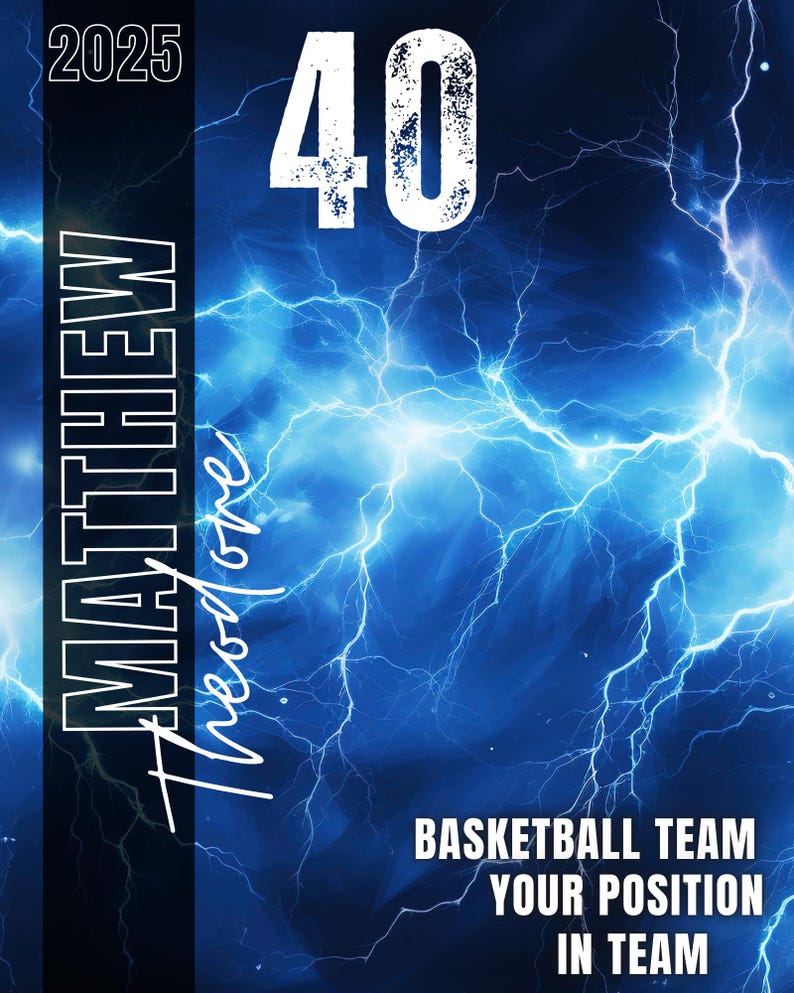 Basketball 2025 Editable Template - Basketball Frame Design, Sports ...