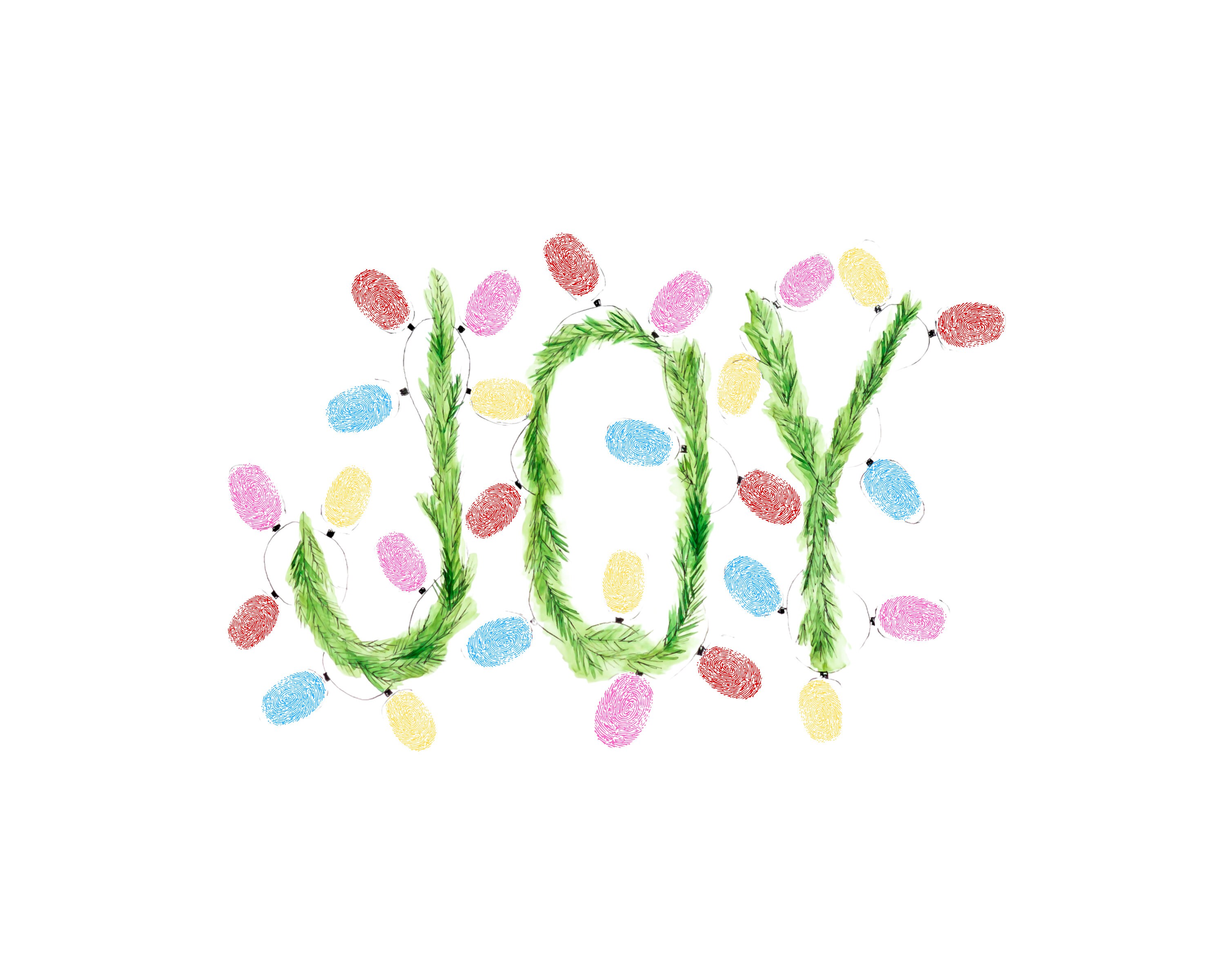 Digital Download Fingerprint Christmas Craft - Etsy