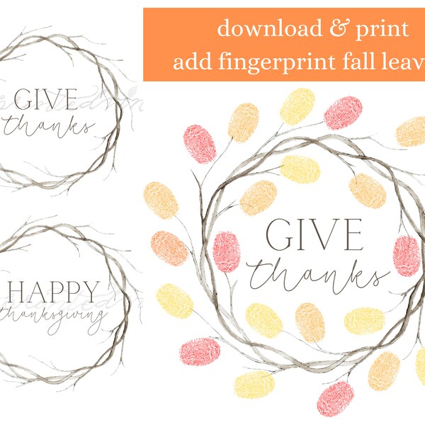 Thanksgiving Wreath - Etsy