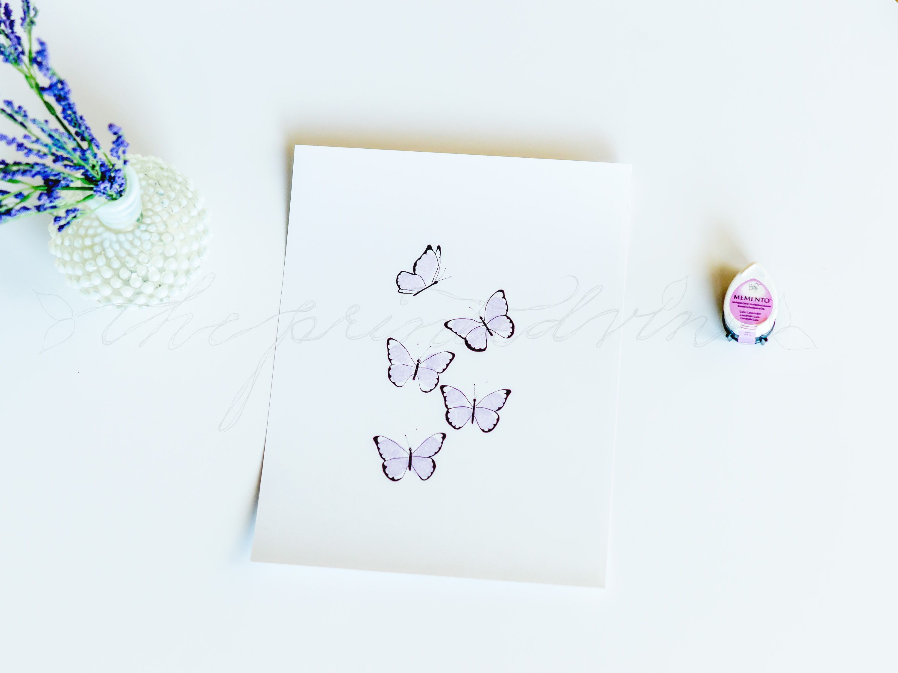 Digital Download, Kids Art, Fingerprint Art, Nursery Art, Butterfly - Etsy