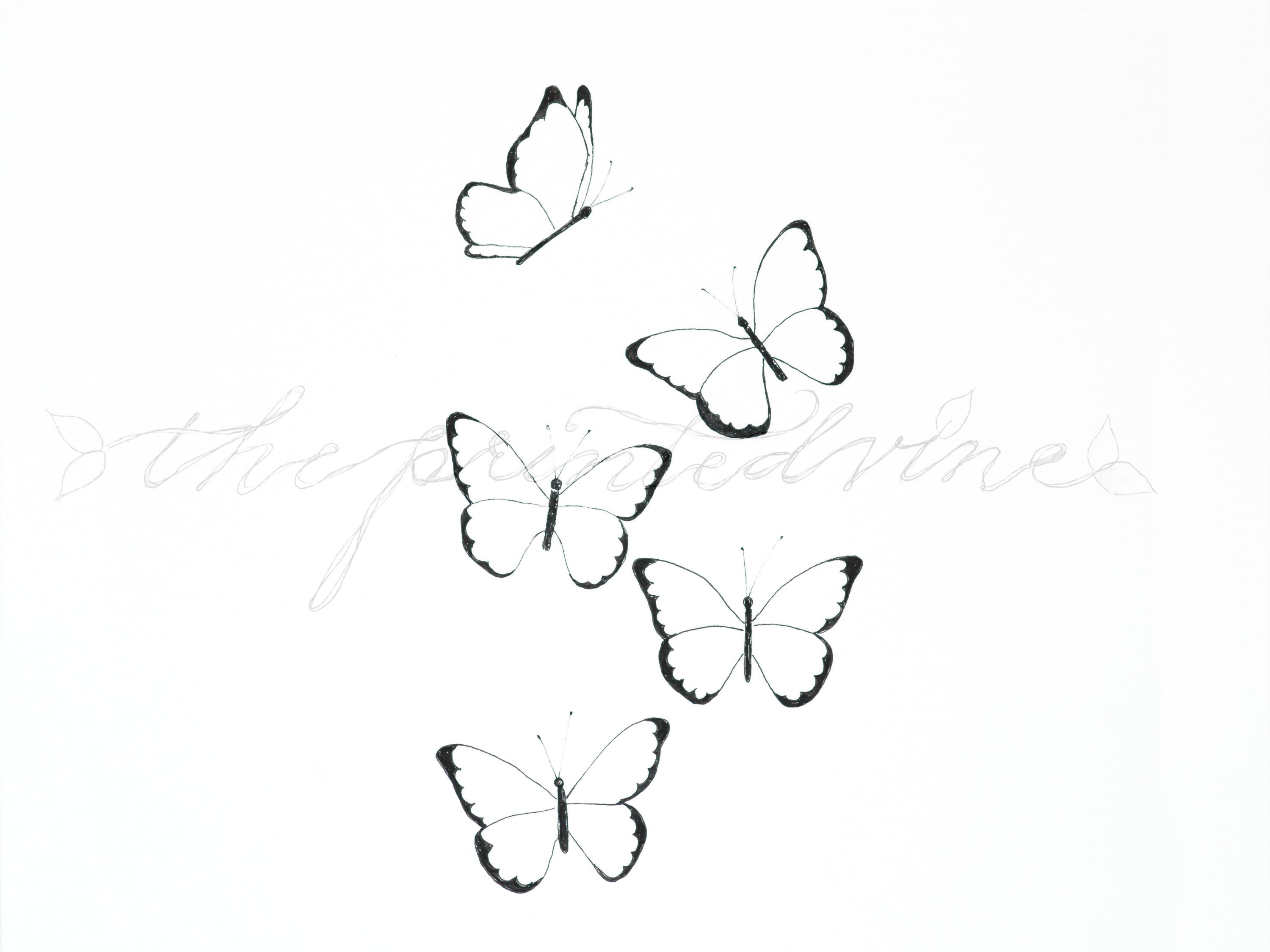 Digital Download, Kids Art, Fingerprint Art, Nursery Art, Butterfly - Etsy