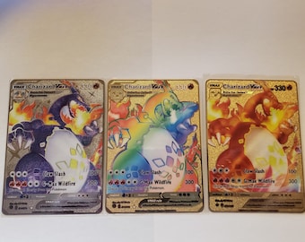 Charizard Vmax Metal - Etsy