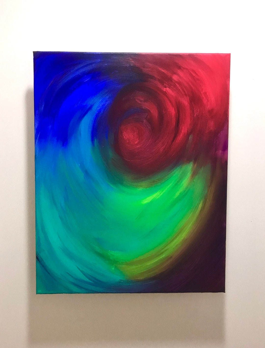 Emotions Acrylic Paintings for Home Decor 100% Hand Painted Colours ...