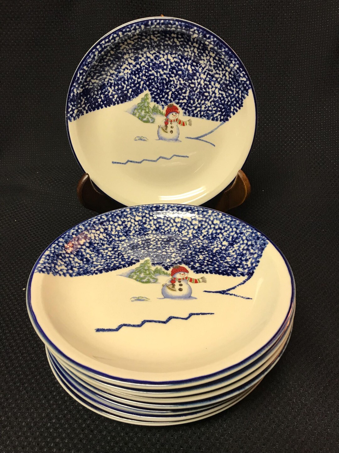 Thomson Pottery Salad/dessert 8” Plates Set of 8 - Etsy
