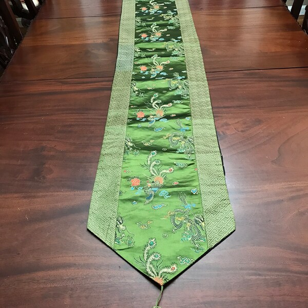 Asian Table Runner - Etsy