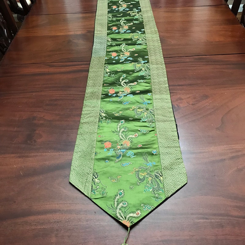Asian Table Runner - Etsy