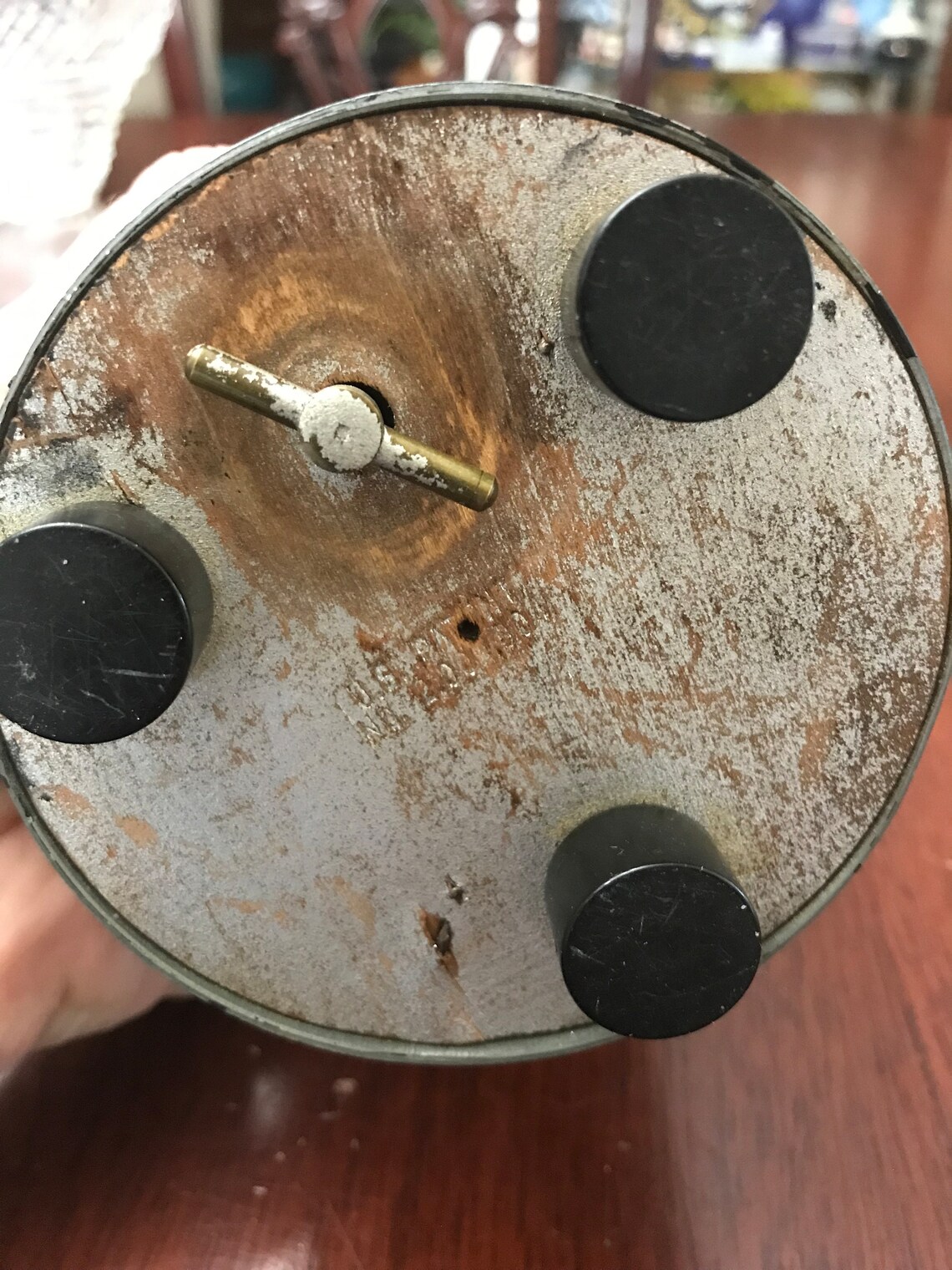 19th Century Pennsylvania Dutch Tin Tol Music Box Canister - Etsy