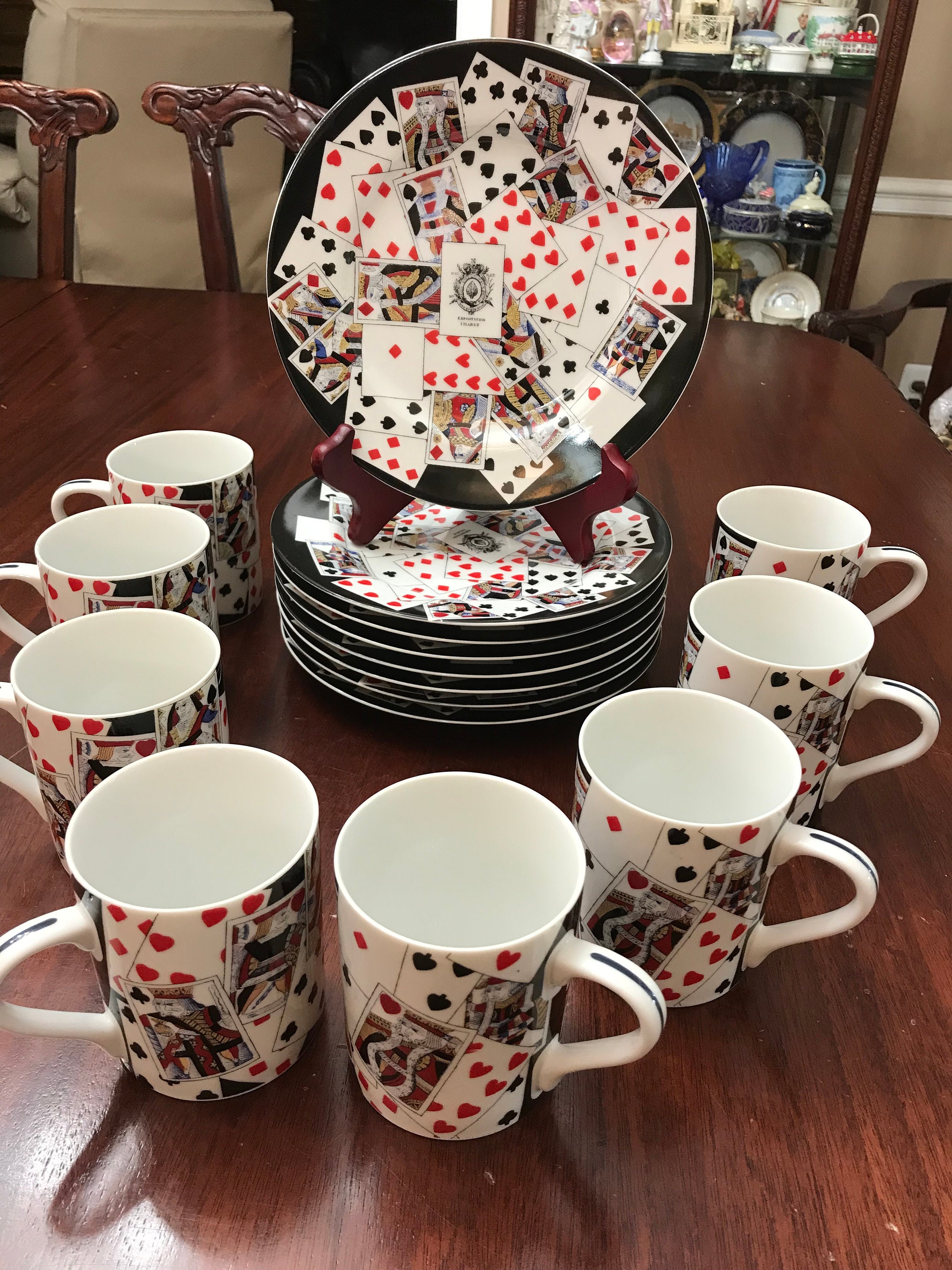 The Colonial Williamsburg Foundation playing Cards Set of 8 - Etsy