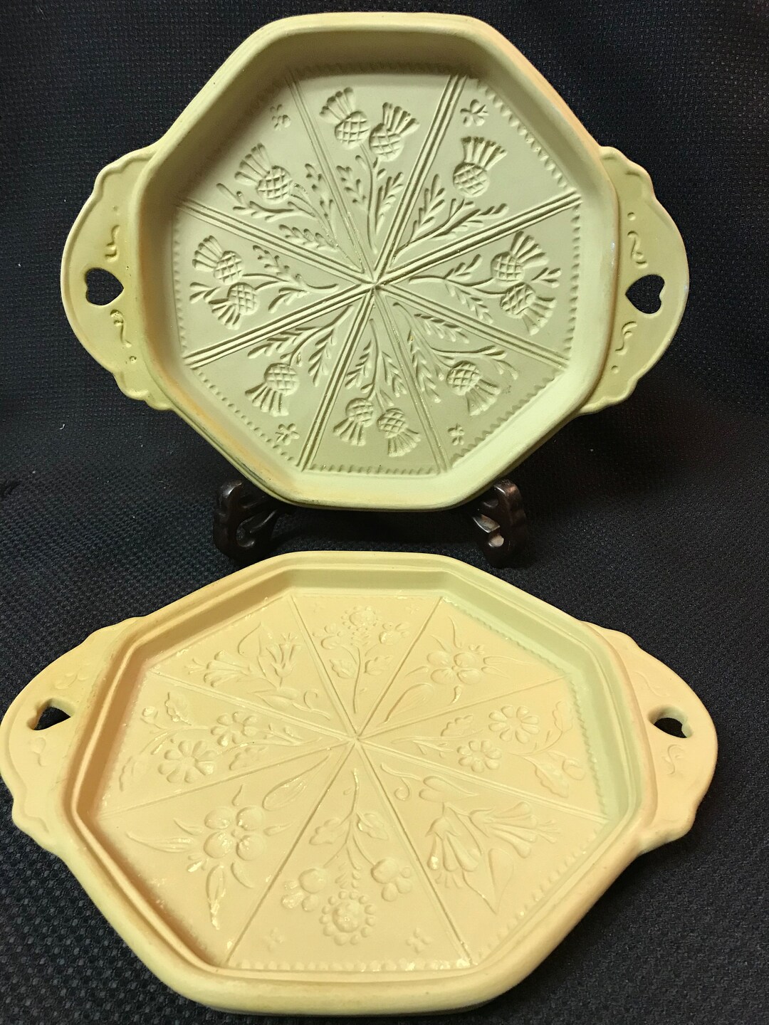 Pair of Brown Bag Cookie Art 1988 Shortbread/cookie Molds - Etsy