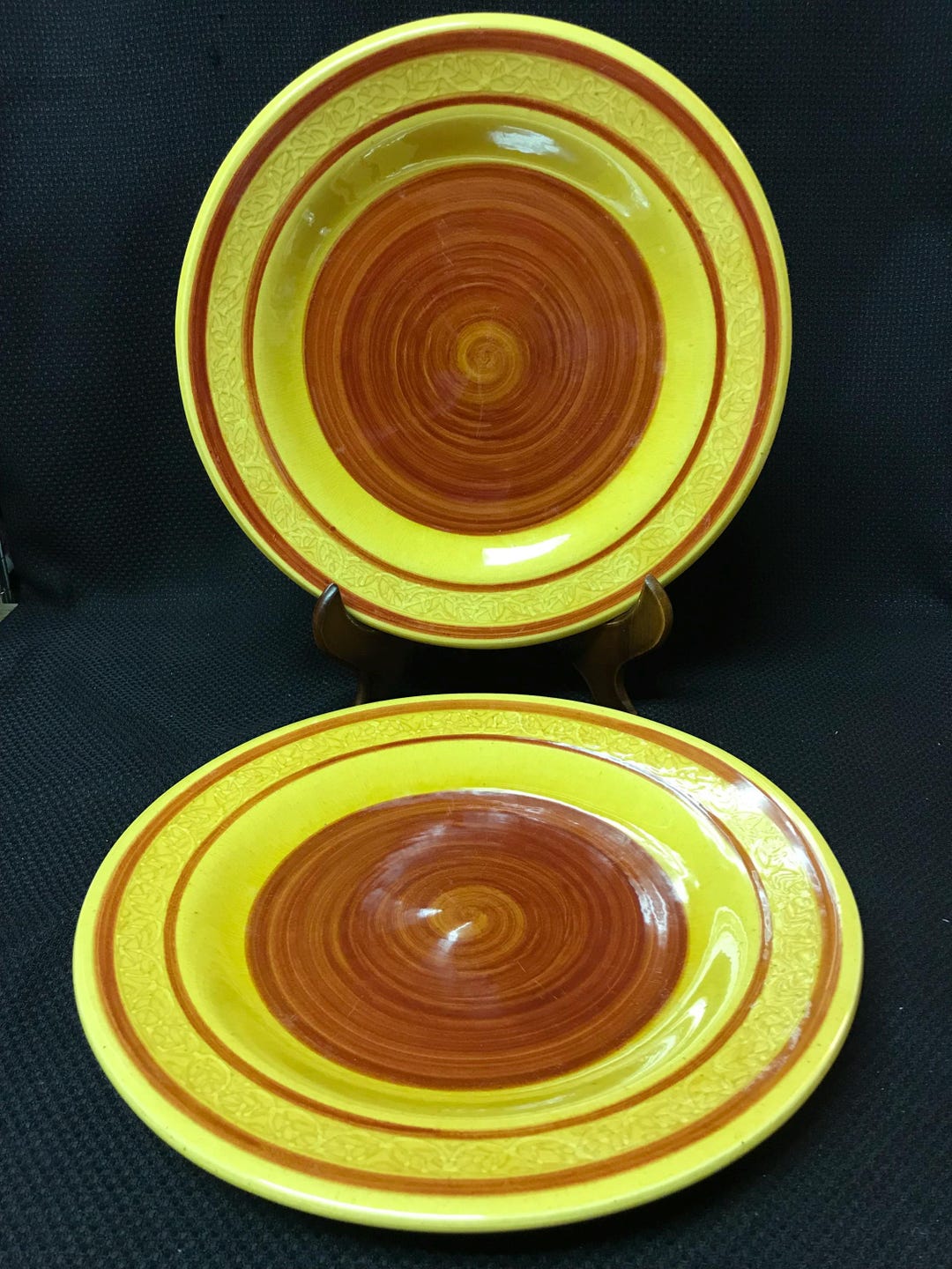 Pair of Terre E Provence 11 3/4” Plates Made in France - Etsy
