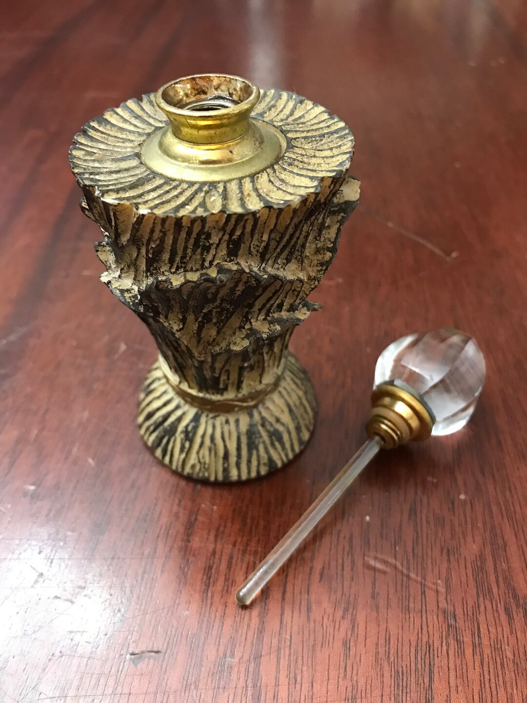 Rustic Perfume Bottle With Wand - Etsy