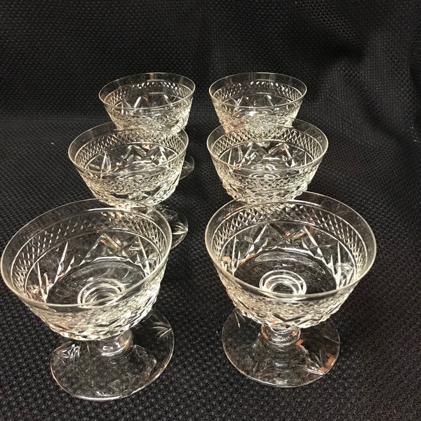 Cut Glass Dessert Dishes - Etsy