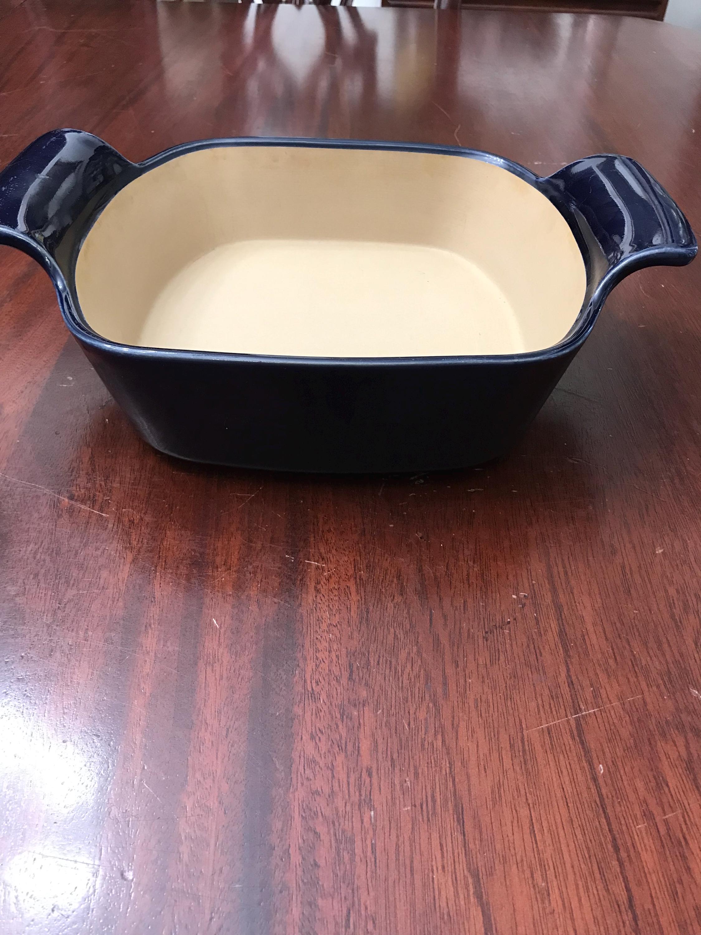 Pampered Chef Square 8” X 8” Stoneware Baker #5152 - Etsy