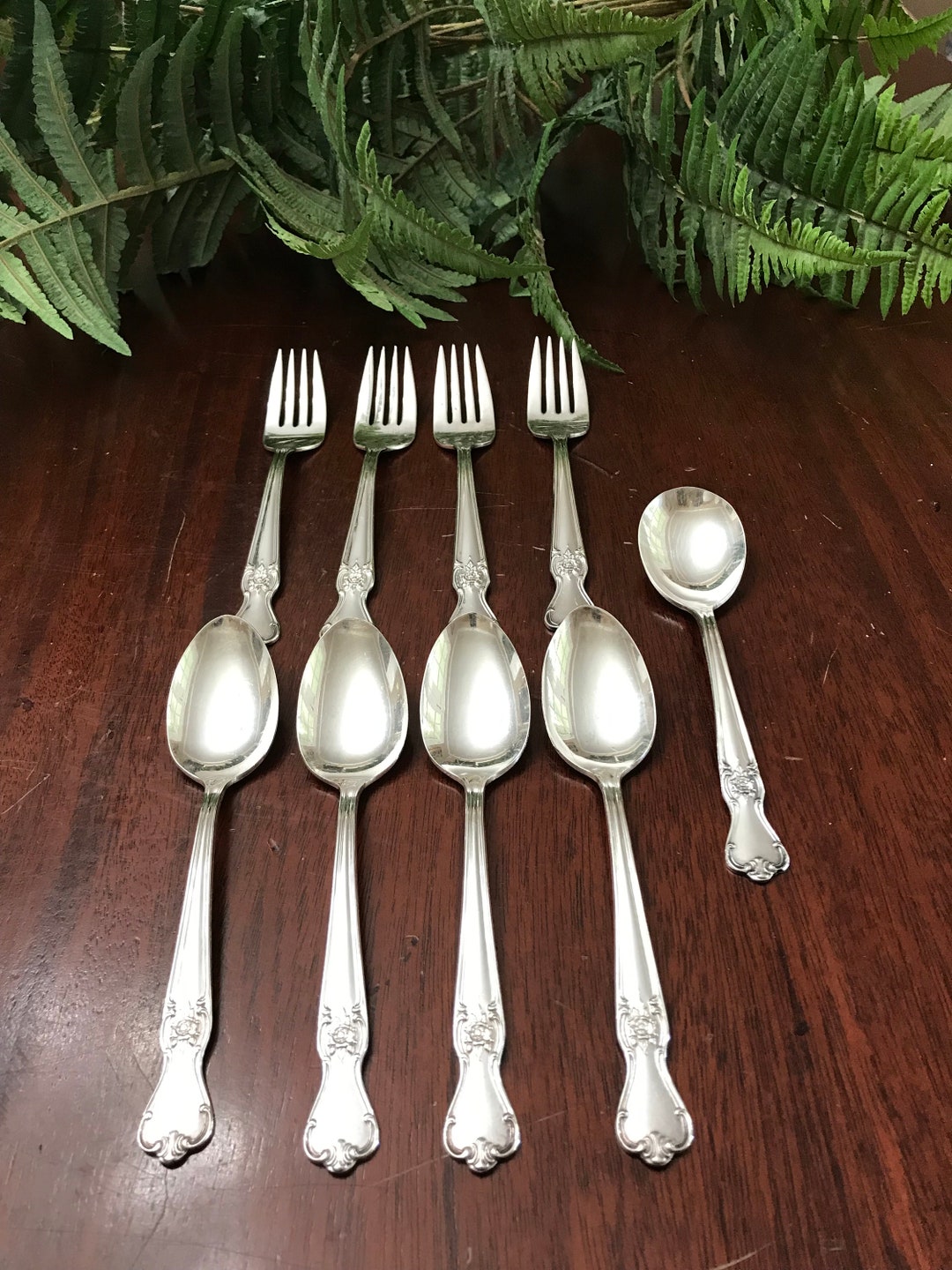 9 Pieces Old Community Silverplate Flatware - Etsy