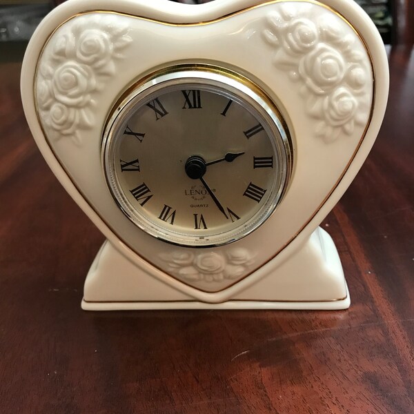 Lenox Rose Clock - Etsy
