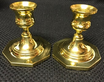 Baldwin Brass Candlesticks - Etsy