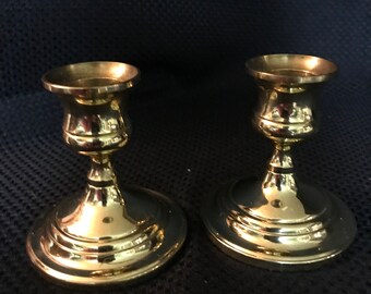 Baldwin Brass 3" Candlesticks - Etsy