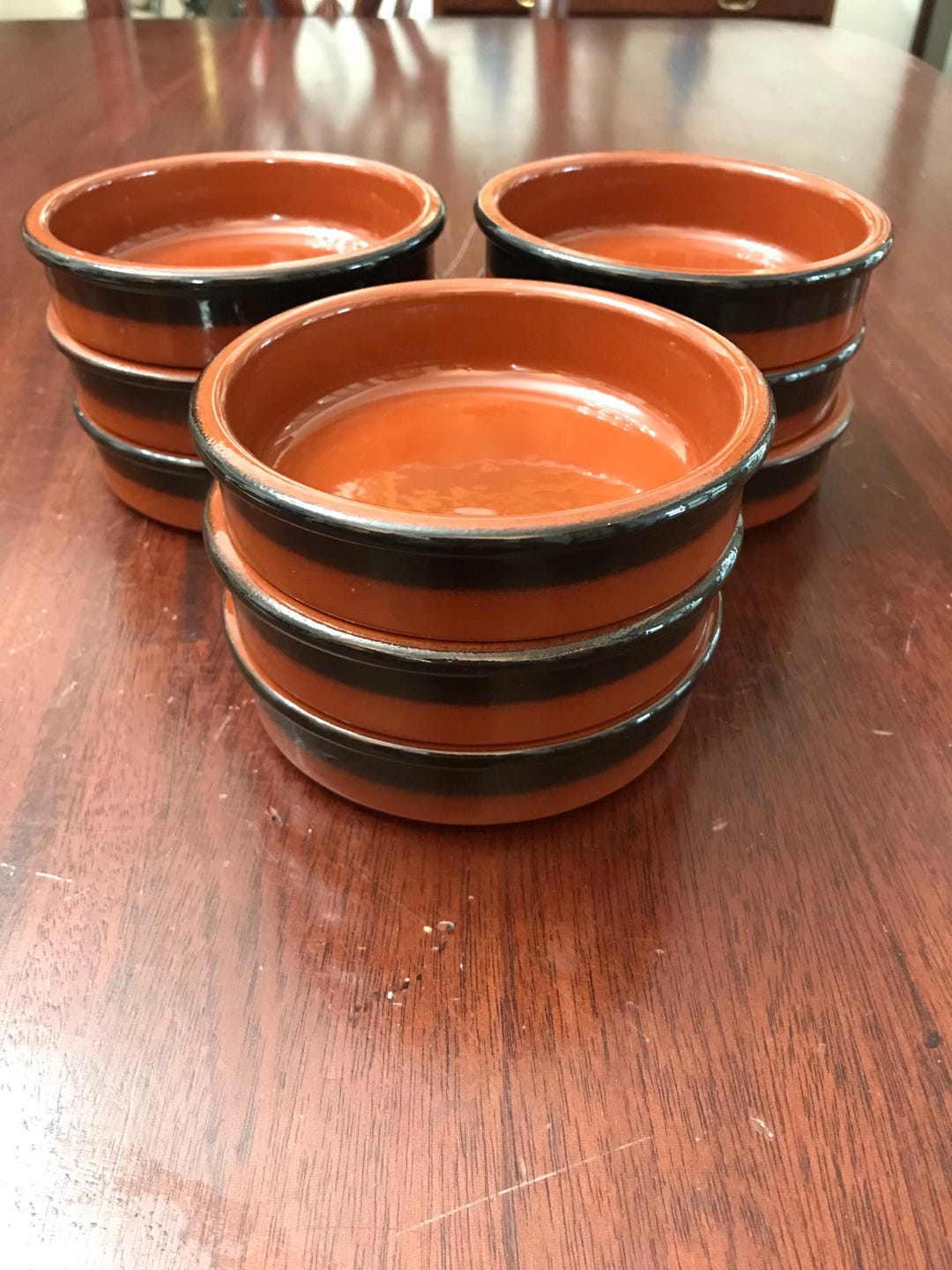 Cermer Set of 9 Glazed Terracota 4.5” Ramekins - Etsy