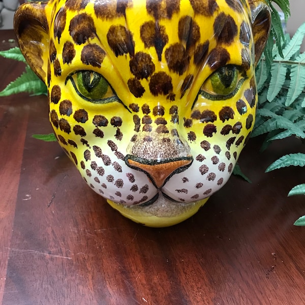 Cheetah Planter - Etsy